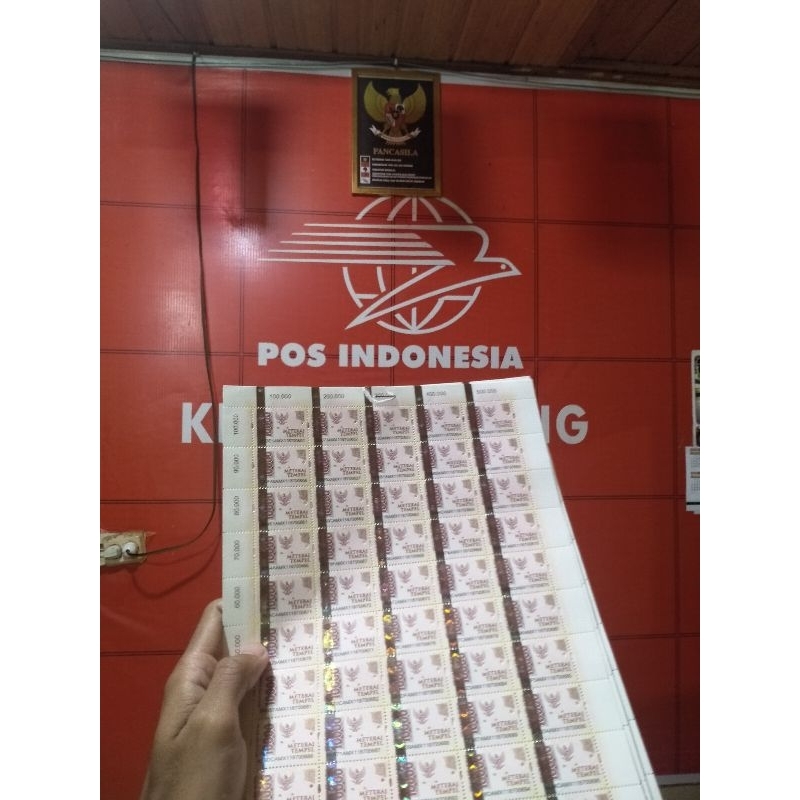 Jual materai asli pos 10000 5pcs, 10pcs, 20pcs | Shopee Indonesia