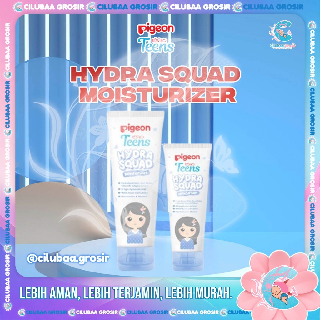 Jual PIGEON TEENS Hydra Squad Moisturizer 20ml & 50ml || Pelembab Wajah ...