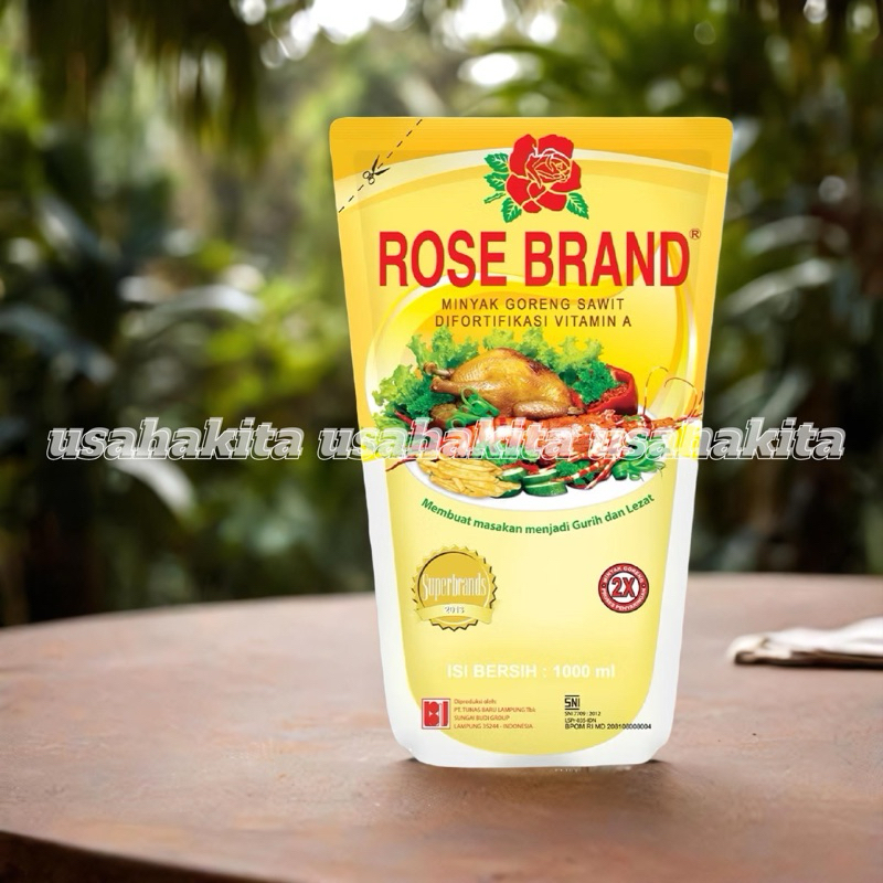 Jual Minyak Goreng Rose Brand 1lt (6pcs) | Shopee Indonesia