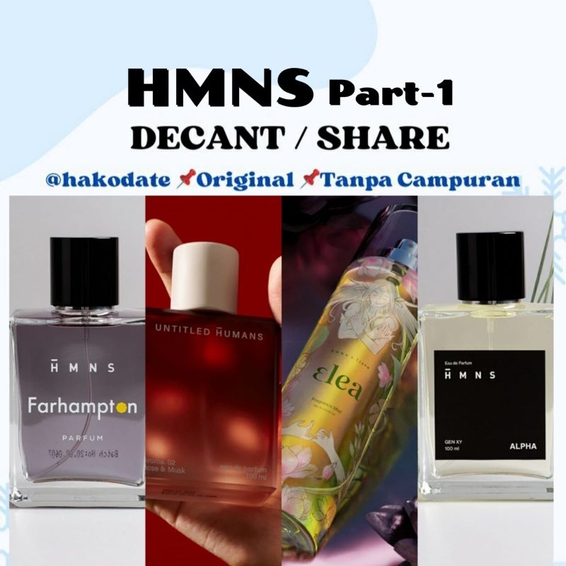 Jual Decant Share HMNS Parfum Untitled.02 EON Alpha Orgasm EOS ...