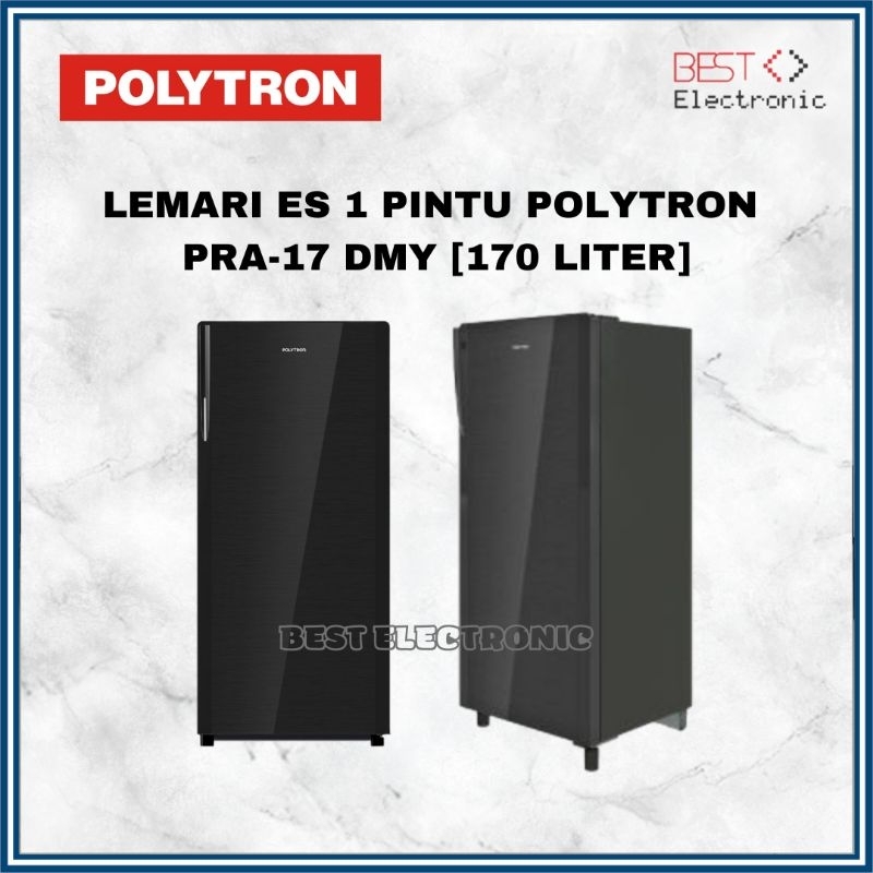 Jual KULKAS 1 PINTU POLYTRON 170 LITER PRA-17DMY LEMARI ES 1 PINTU PRA ...