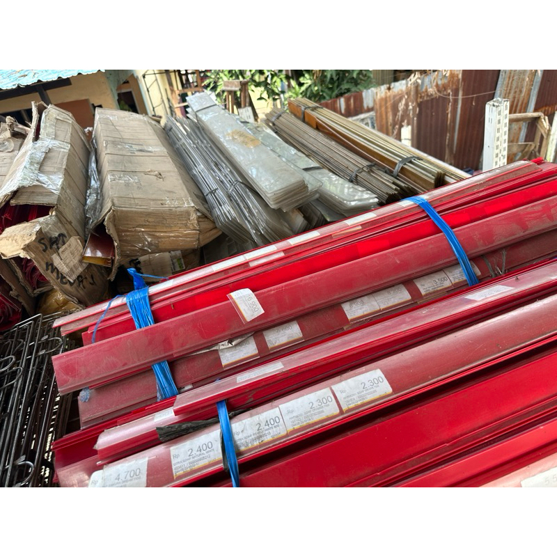 Jual price tag label harga rak gondola minimarket harga 10 pcs | Shopee ...