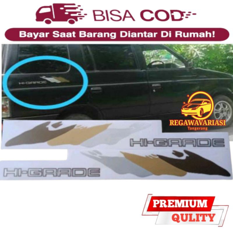 Jual Stiker Sticker Hi Grade Isuzu panther minibus/stiker Isuzu panther ...