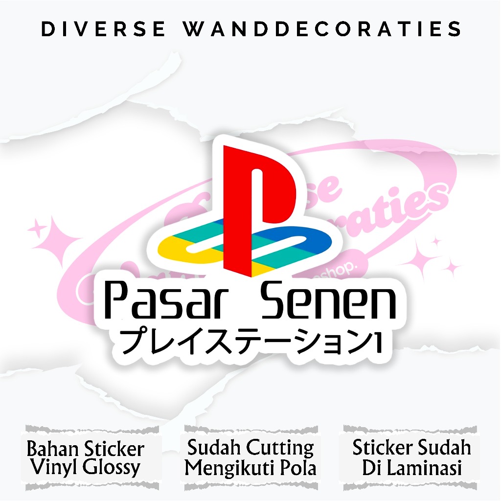 Jual Sticker Pasar Senen - Sticker Print Cut Plesetan Pasar Senen ...