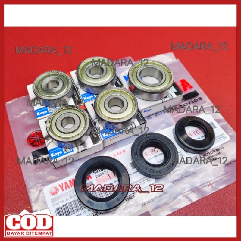 Jual BEARING SEAL RODA SET YAMAHA JUPITER MX 135 NEW DOBLE DISC KOYO ...