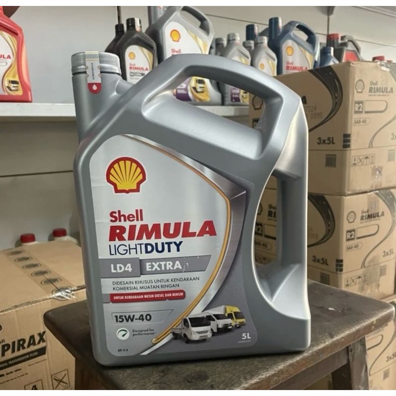 Jual Shell Rimula LD4 / Oli Shell Rimula Diesel 15w-40 5L | Shopee ...