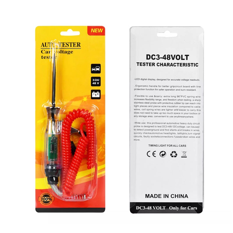 Jual Tespen Dc Digital Motor Mobil Tes Sirkuit Tegangan 3-48V | Shopee ...