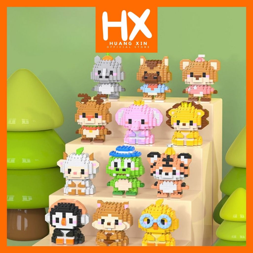 Jual HX Mini Brick Building Blok Toys Puzzle Mainan Anak Balok Susun ...