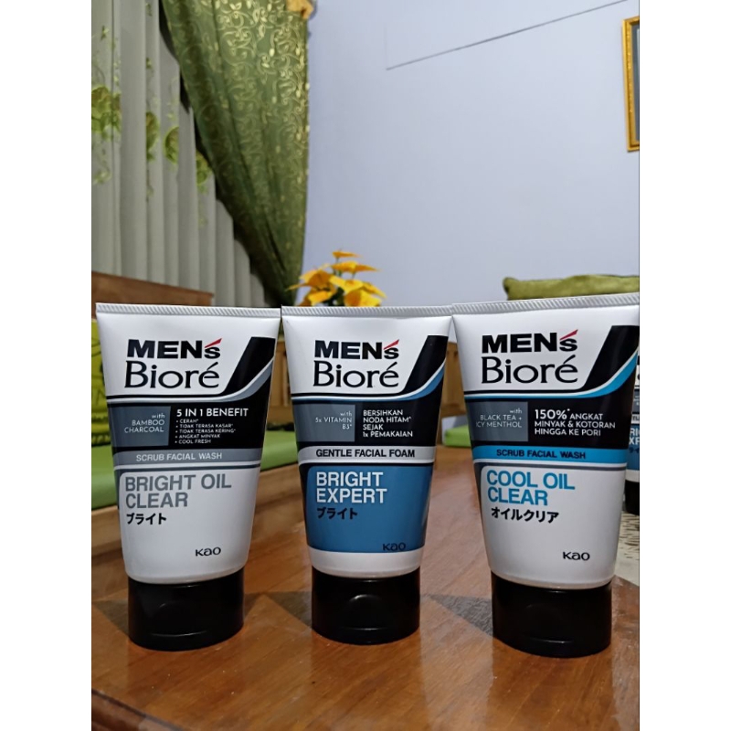 Jual Jual Men's Biore Facial Wash/Biore Facial Foam 100 ml | Shopee ...