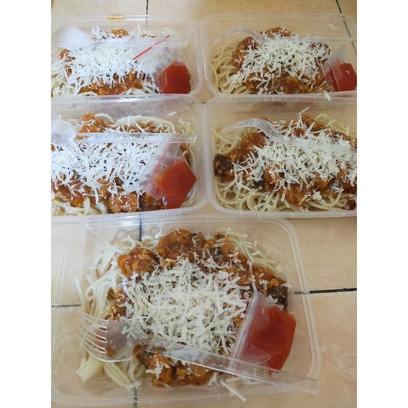Jual Spaghetti Bolognese 100% halal kemasan Thinwell uk 500ml | Shopee ...
