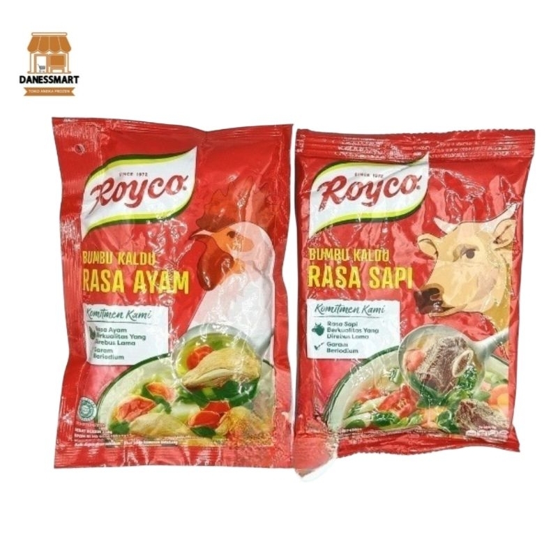 Jual Royco Rasa Kaldu Ayam/Sapi Bumbu Penyedap Makanan 230gr 230 gram ...