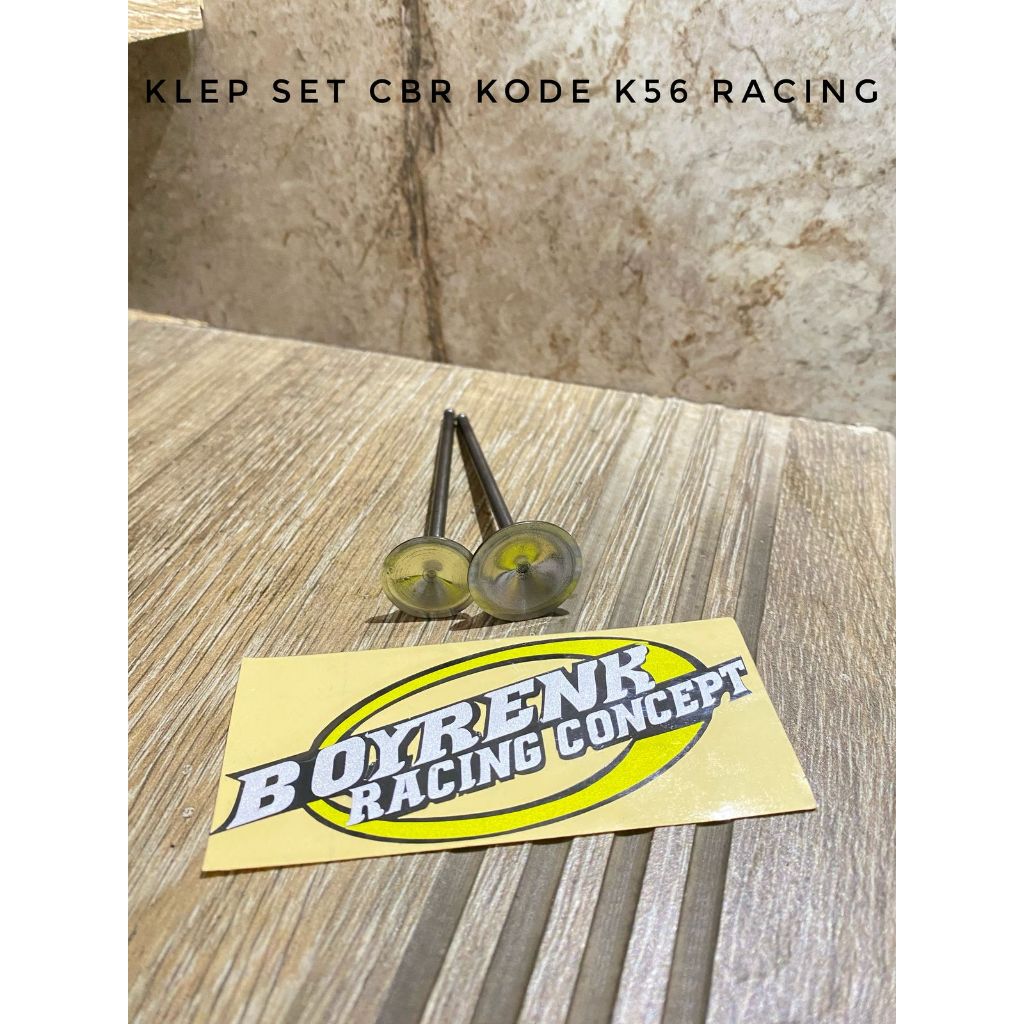 Jual KLEP SET STD RACING CBR KODE KPP | K56 HANDMADE - BOYRENK RACING ...