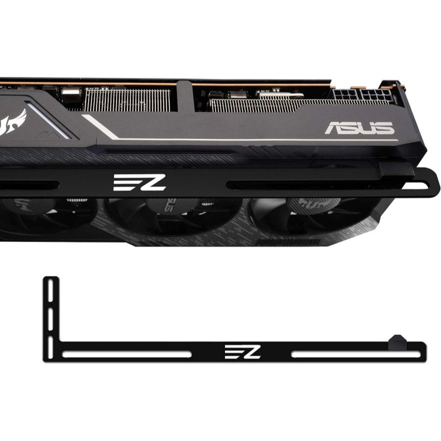Jual EZDIY-FAB GPU Holder VGA Bracket | L-Shaped Graphics Card Brace ...