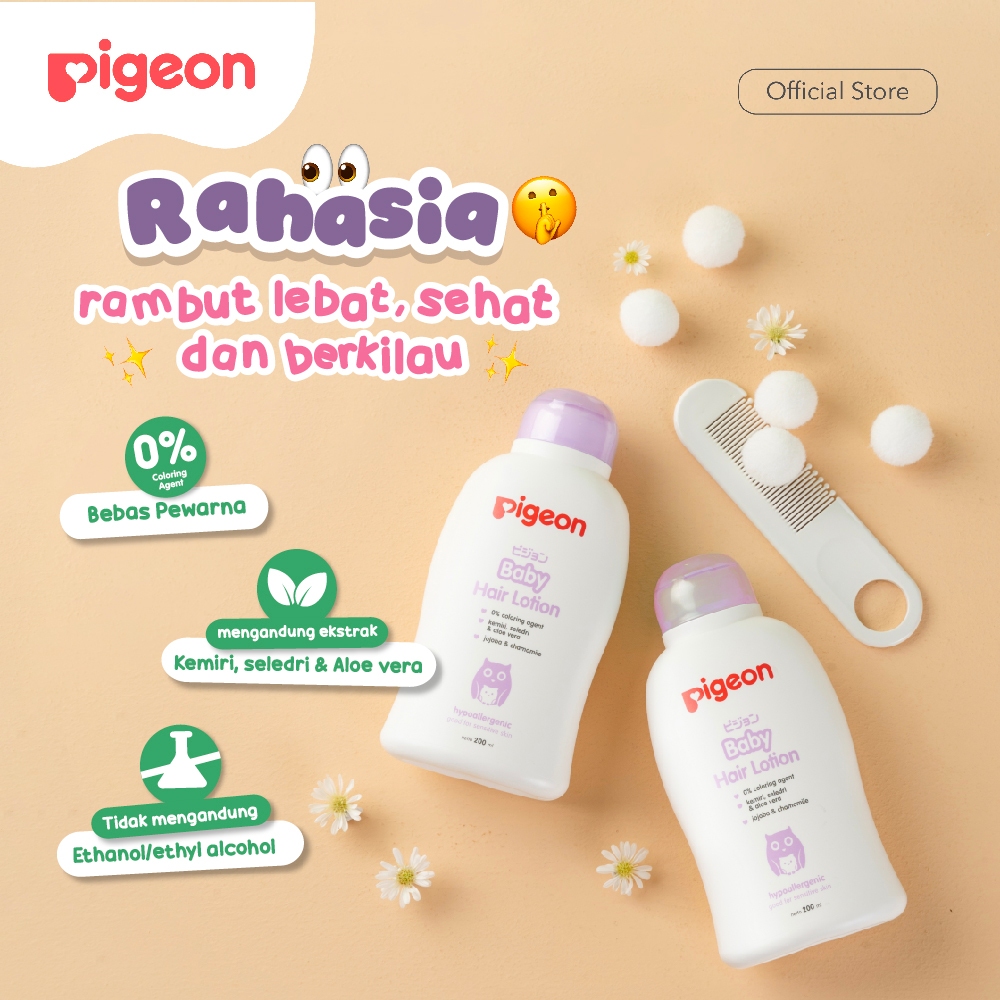 Jual PIGEON Baby Hair Lotion| Lotion Rambut Bayi | Shopee Indonesia
