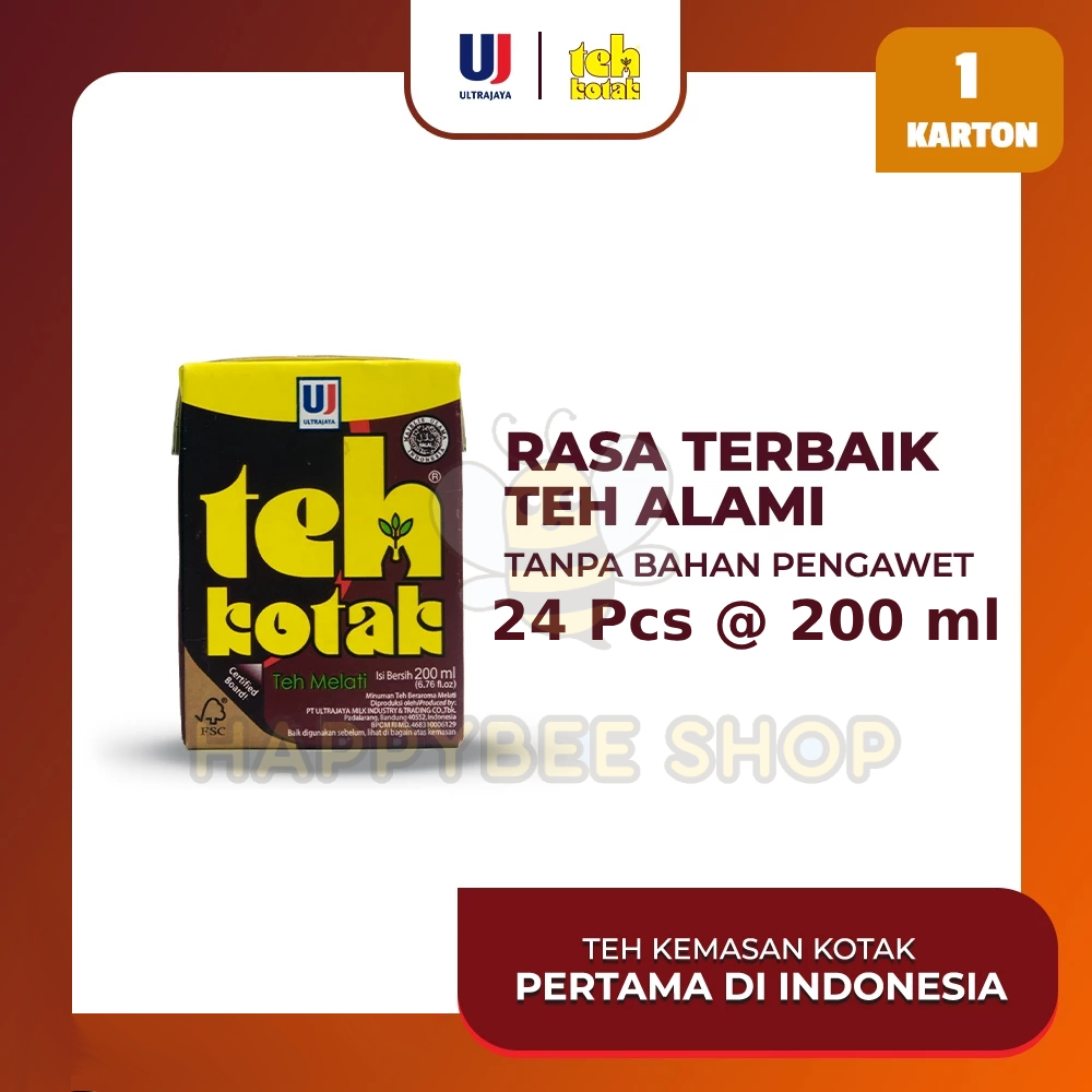 Jual Teh Kotak Jasmine Regular 200 ml | 300 ml | 300 ml Aneka Rasa [1 ...