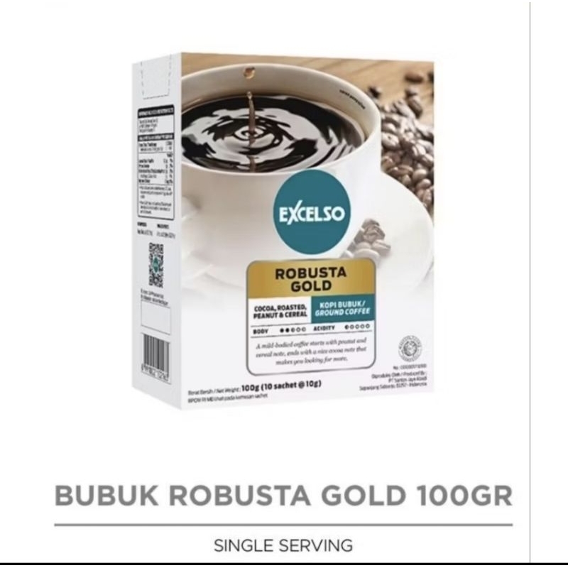 Jual Excelso Kopi Single Serving Robusta Gold - Folding Box (10 Sch x ...