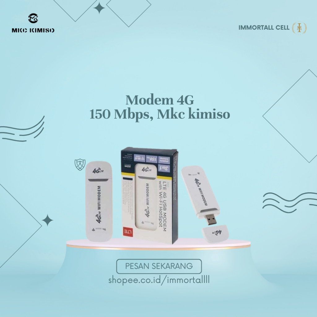 Jual MKC KIMISO WIFI PORTABLE ROUTER MODEM 4G TRAVEL USB MOBILE ...