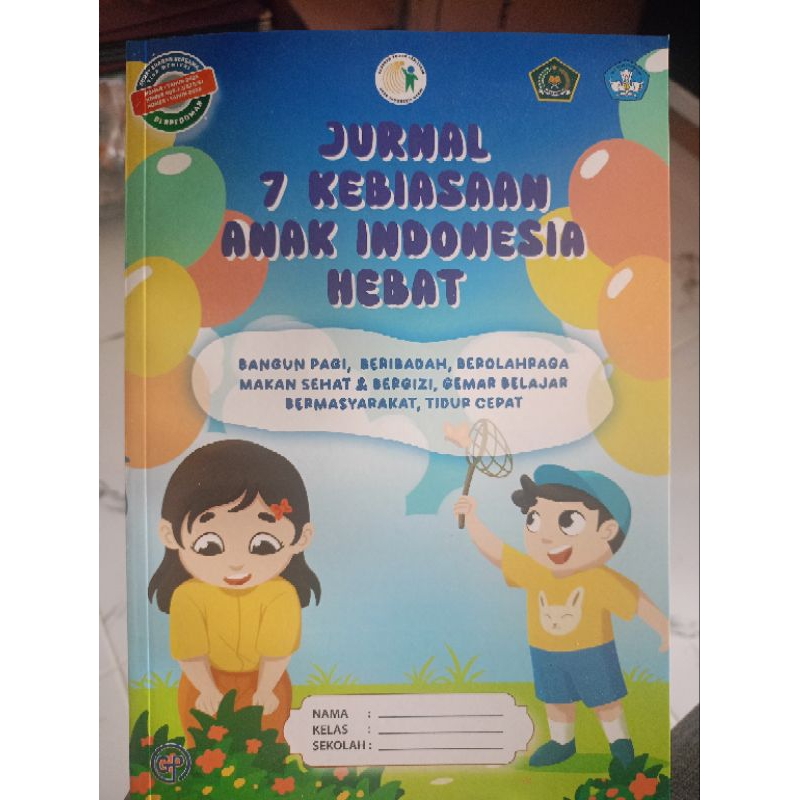 Jual Buku Jurnal 7 kebiasaan anak indonesia Hebat | Shopee Indonesia