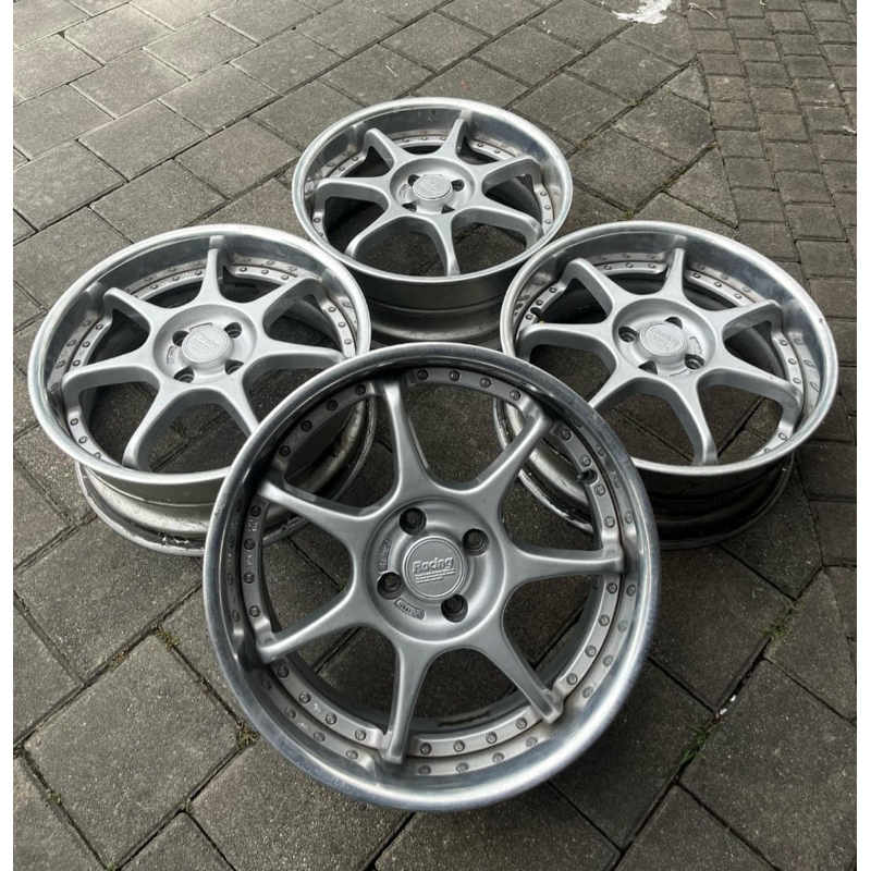 Jual Velg Original ENKEI RS Evo Ring 17. Made in Japan. Great Condition. Lebar 7. Et 38. Pcd ...