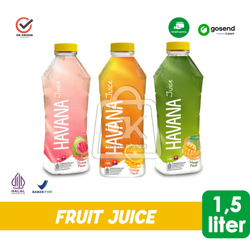Jual Jus Buah HAVANA JUICE / Fruit Juice 1,5 Liter (KHUSUS INSTANT ...