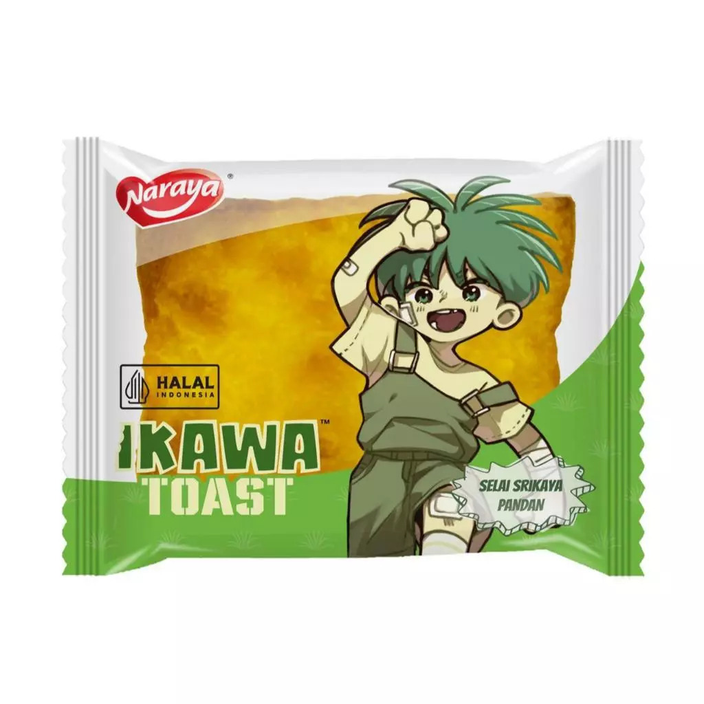 Jual Naraya Ikawa Toast Snack Roti Panggang Isi Selai Varian Rasa 60gr ...