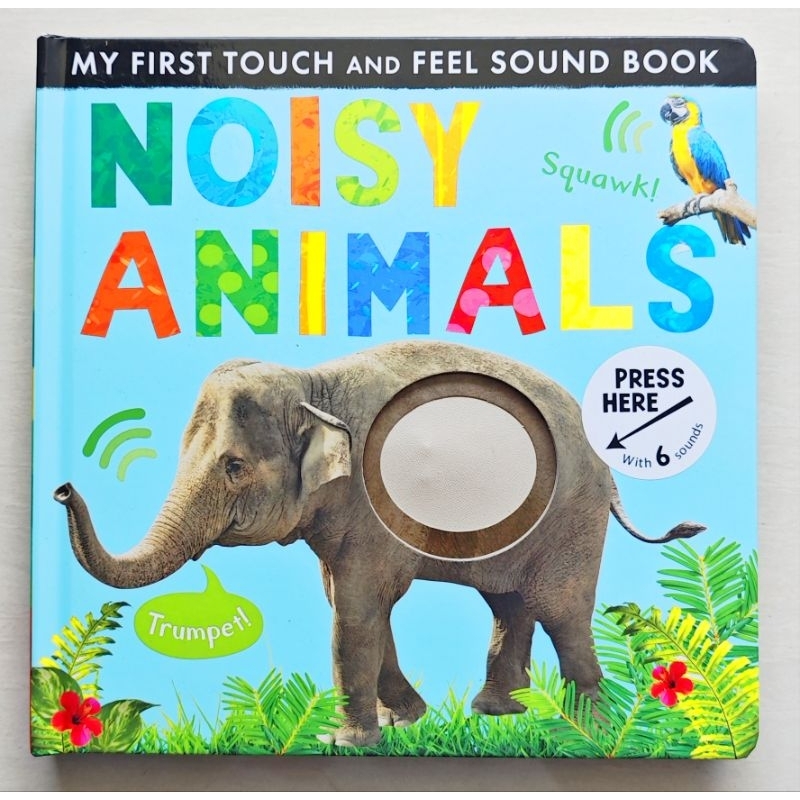 Jual Little Tiger - My First Touch and Feel Sound Book: Noisy Animals (buku tekstur sensorik ...