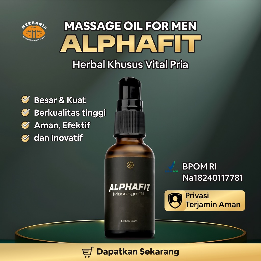 Jual ALPHAFIT Minyak Oles Memperlancar Peredaran Darah Pria BPOM Original | Shopee Indonesia