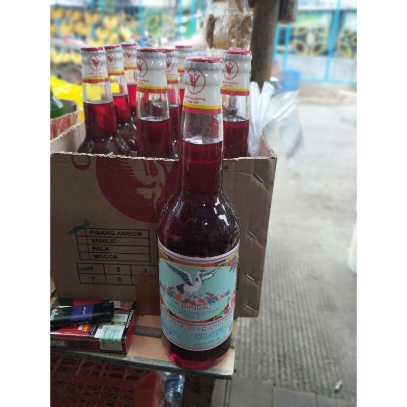 Jual Sirup cap bangau pisang Ambon 620ml,1 botol | Shopee Indonesia