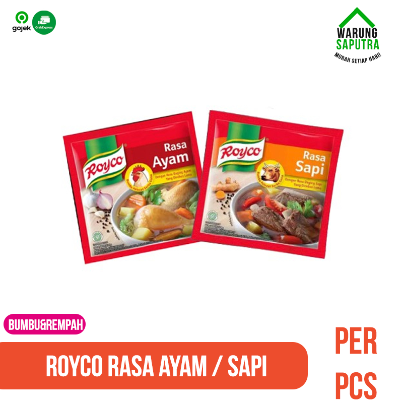 Jual Royco Ayam/Sapi Penyedap Rasa 9 g | Shopee Indonesia