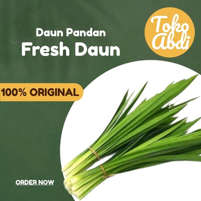 Jual TOKO ABDI Daun Pandan Daun Pandan Wangi Rempah Segar Sayuran 1 ...