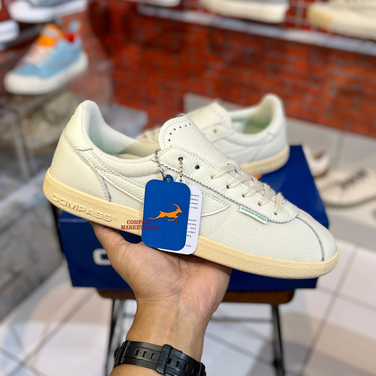 Jual [ORIGINAL] SEPATU COMPASS TRIBUNE WHITE GREEN || COMPASS TRIBUN ...