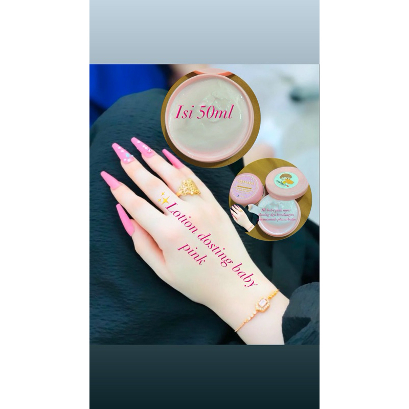 Jual hb dosting terbaru baby pink | Shopee Indonesia