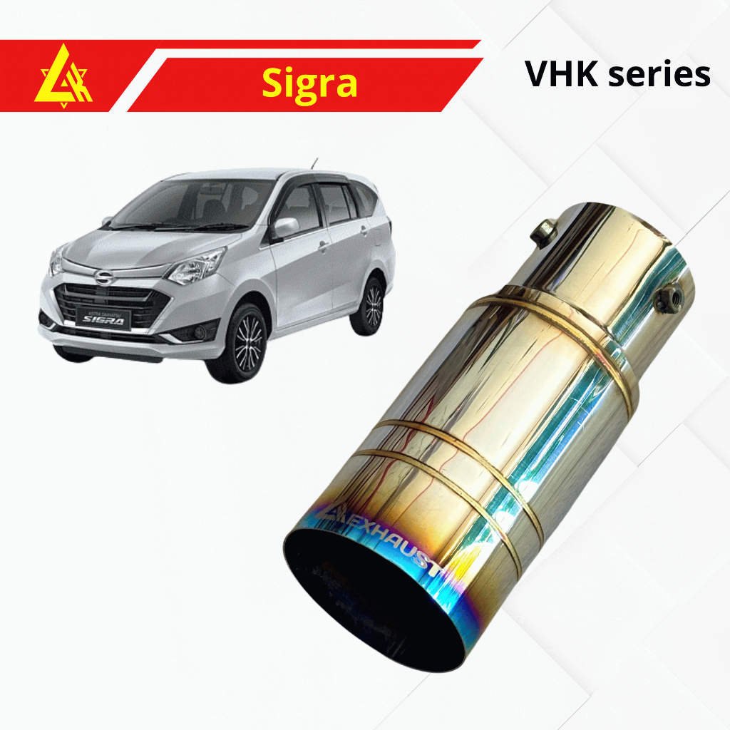 Jual Muffler Buntut knalpot Sigra variasi ujung pipa HKS racing look ...