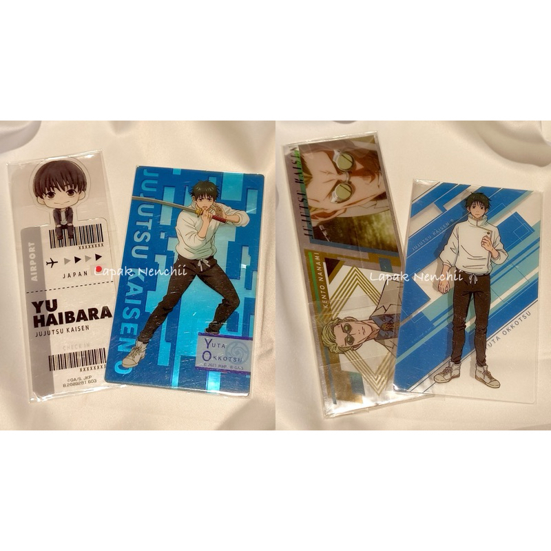 Jual Official Merch Set Jujutsu Kaisen Bookmark Yu Haibara-Character ...