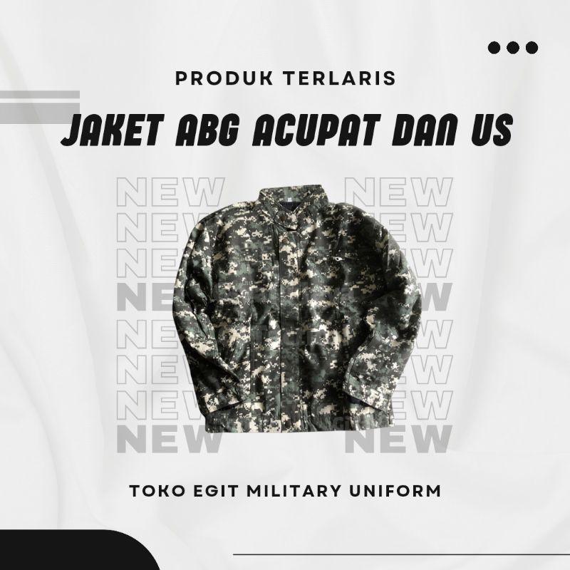 Jual jaket loreng jaket abg tactical acupat us | Shopee Indonesia