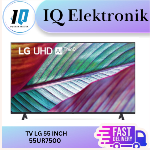 Jual TV LG 55UR7500 SMART TV 55 INCH UHD 4K WITH HDR10 AI THINQ // 55UR7500PSC | Shopee Indonesia