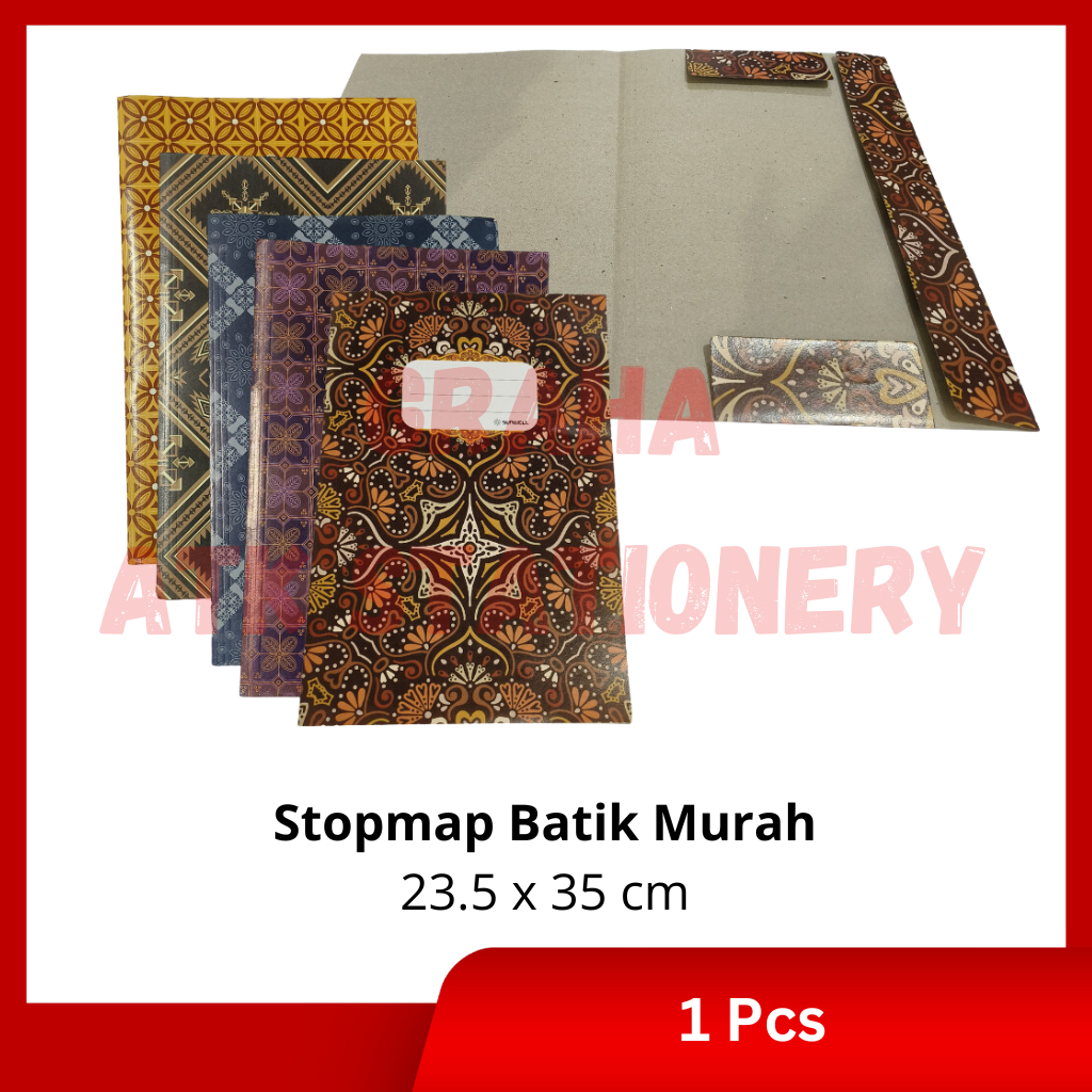 Jual [1 Bungkus] Stopmap Batik Murah / Stofmap / Paper File / Map ...