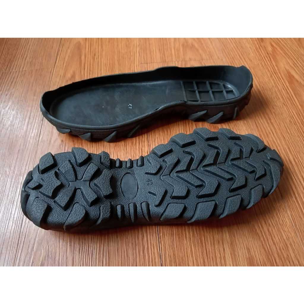 Jual COD Outsole Sepatu Boot Safety Pria Alas Bawah Sole Rubber Karet ...