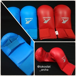 Jual Hand Protector Karate Muvon Biru Basic Original / Pelindung Tangan ...