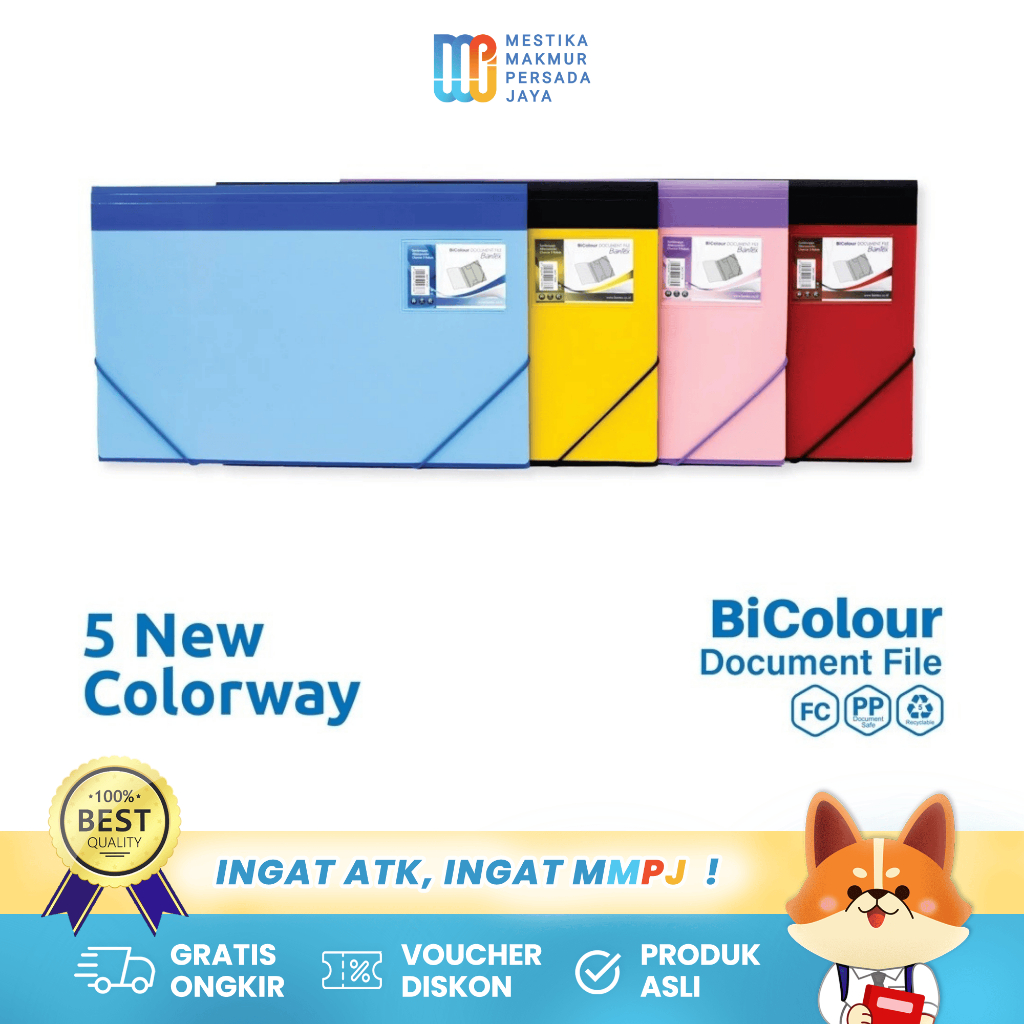 Jual Bantex Document File 3431 - Map Tempat Penyimpanan Dokumen Folio ...