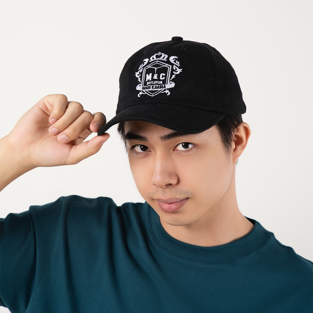 Jual Men & Clo Polocaps Hat Head Black 99002 | Shopee Indonesia