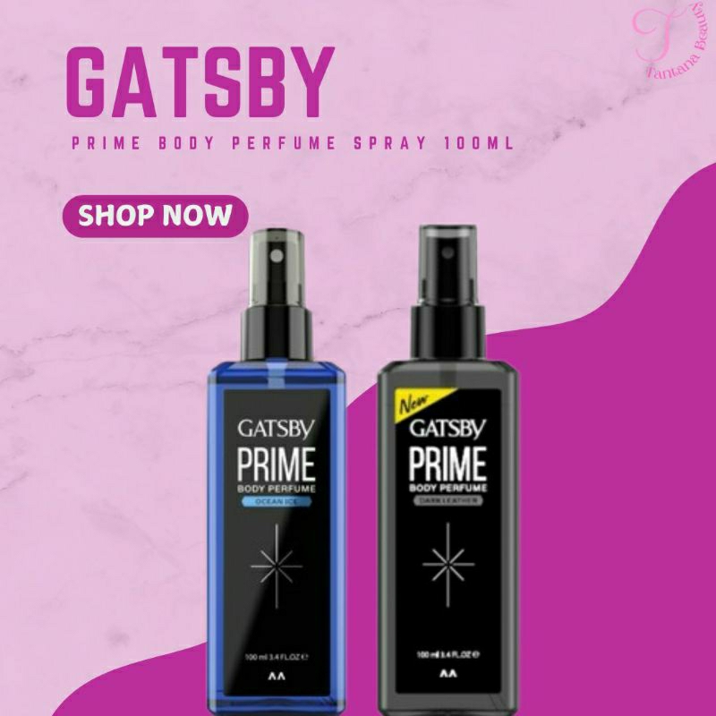 Jual Gatsby Prime Body Perfume Spray 100ml - Parfum Pria | Shopee Indonesia
