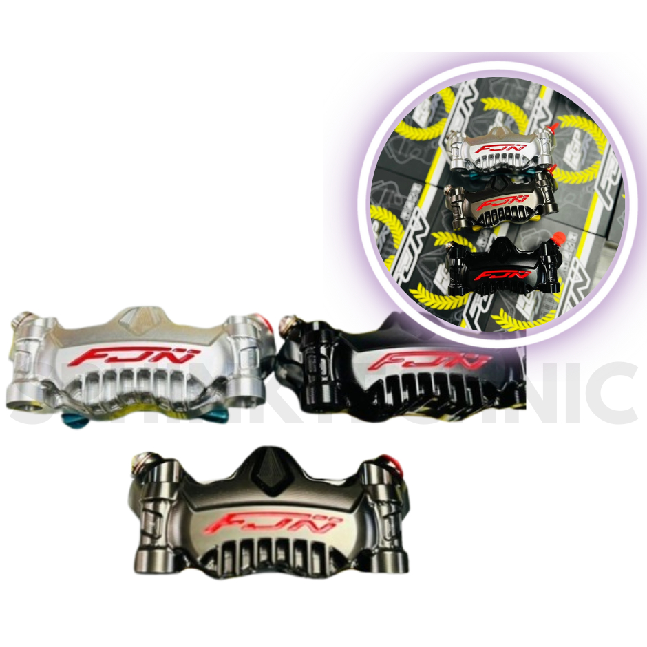 Jual Kaliper FJN Billet GP10 RR 4P Monoblock 100mm Original | Shopee ...