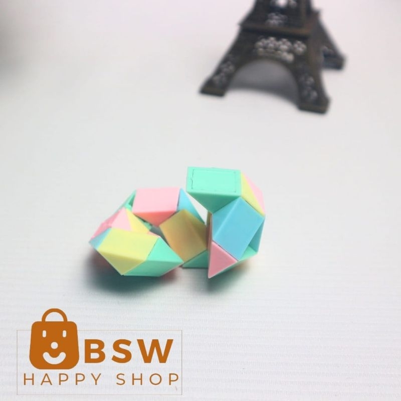 Jual Rubik Piramida segitiga rubik bola rubik ular mini mainan mengasah ...