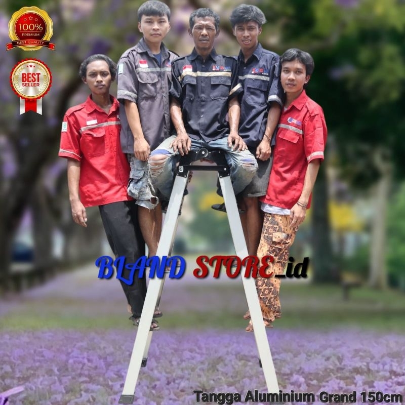 Jual Tangga Lipat / Tangga Aluminium / tangga lipat Super Jumbo Grand ...