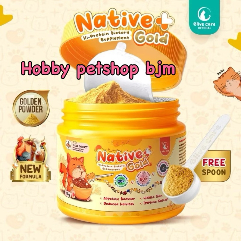 Jual Native + plus gold BARU vitamin protein tinggi untuk penambah ...