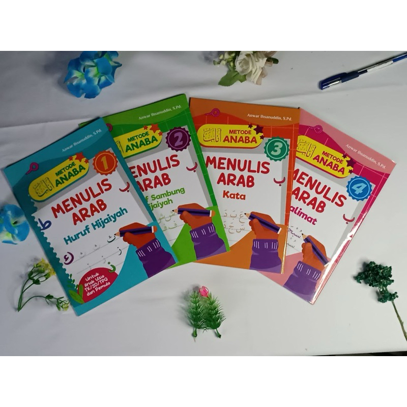 Jual Menulis Huruf Arab Hijaiyah Metode Anaba | Shopee Indonesia