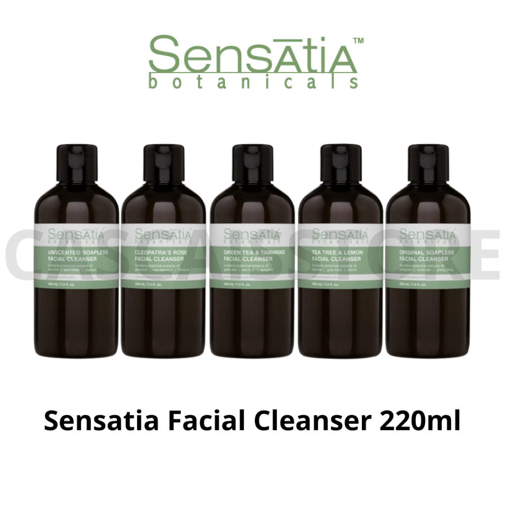 Jual Sensatia Original Facial Cleanser Tea Tree Lemon Unscented ...