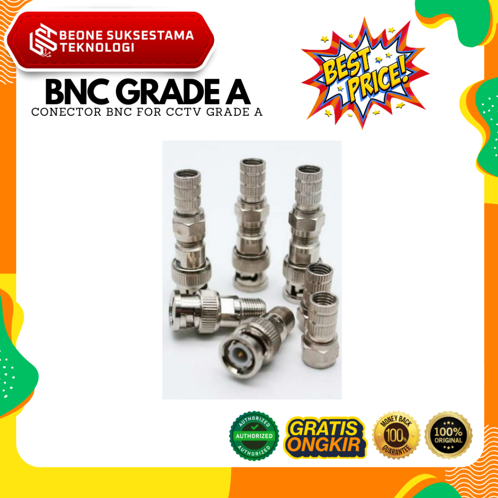 Jual konektor BNC super Grade A ORIGINAL | Shopee Indonesia