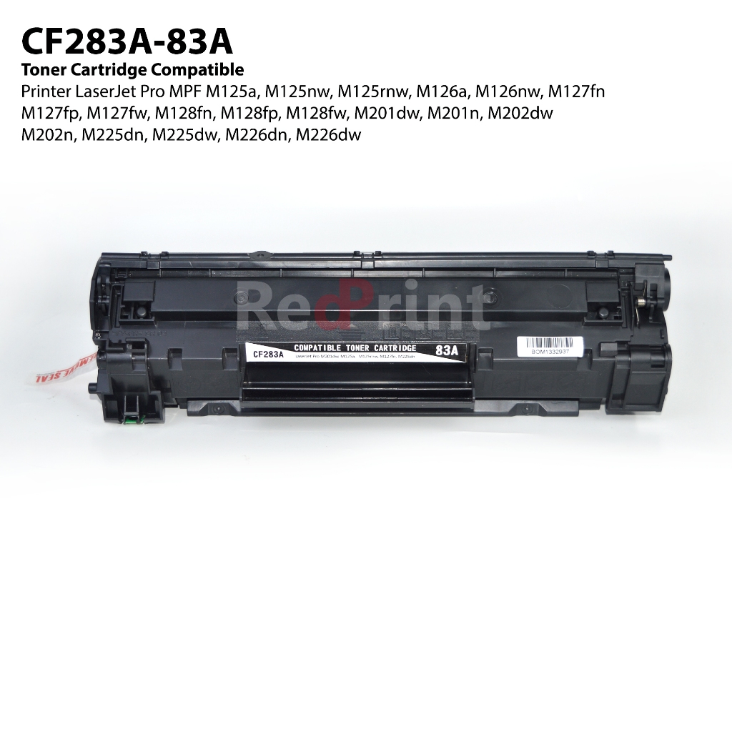 Jual Toner cartridge CF283A support printer LaserJet Pro M201dw, M125a ...